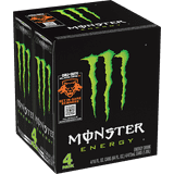 Monster Original Energy Drink, 16 Fl. Oz., 4 Count - Walmart.com