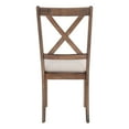 Formal Dining Chair Set | Cross Back Frame | Thick Foam Seating ...