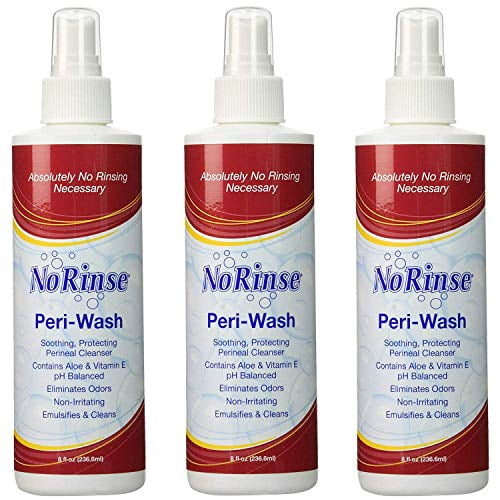 No-Rinse Peri-Wash, 8 fl oz - Soothing, Protecting Perineal Cleanser ...