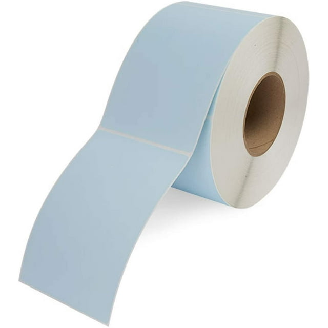 AMZ Supply Blue Thermal Transfer Blue Labels 4x6 Shipping Label with 3 ...