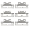 Yajisi 6‑Pack Stainless Steel 3‑Inch Door & Window Hinge Set – 360 ...
