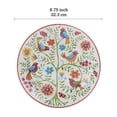 Bico Red Spring Bird Salad Plates Set of 4, Ceramic, 8.75 inch ...