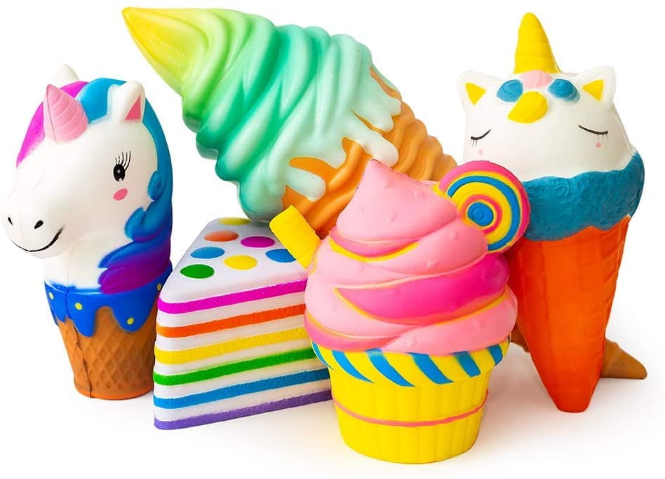 SQUISHIES Value Packs in Great Gift Worthy Packaging - Jumbo Slow ...