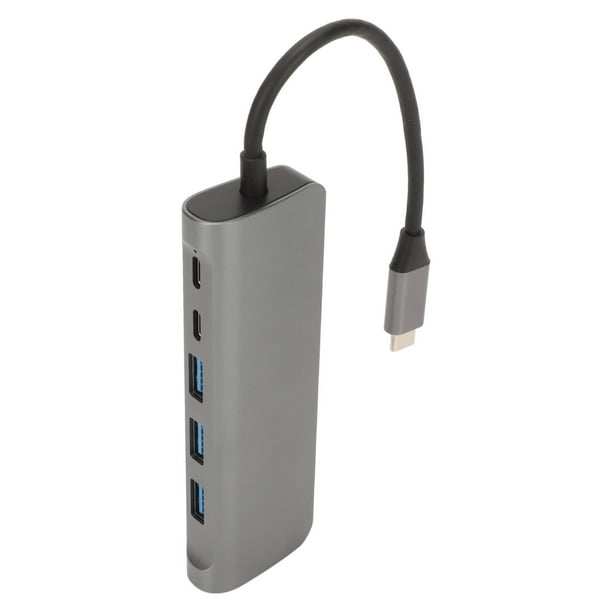 USB 3.0 Splitter, Grey 5Gbps Transfer USB C Hub For Keyboards For Mice ...