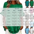 Frnrwgo Women Summer T-Shirts Half Sleeve Tiered Ruffle Solid Color ...