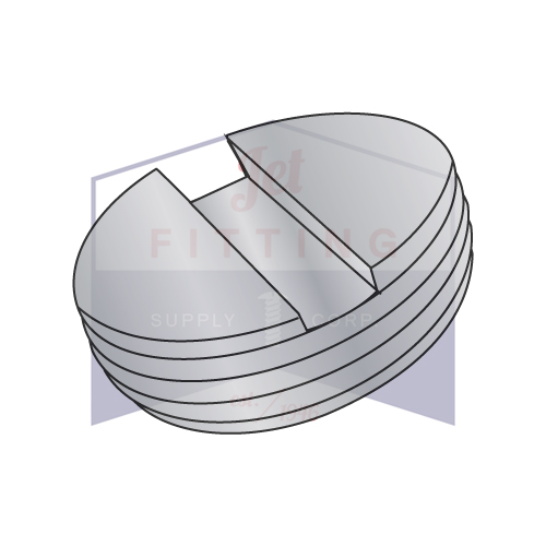 1/2-14 Slotted Pipe Plugs | Zamac #3 Zinc Alloy | Die Cast Zinc Alloy | NPT Thread (Quantity ...
