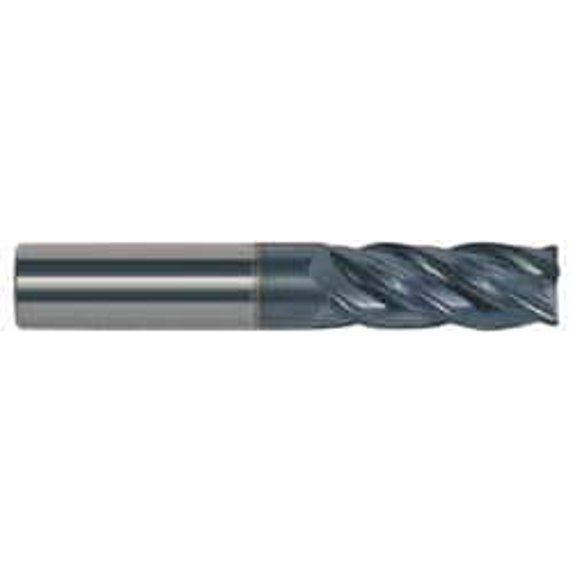 Accupro 3/4", 1" LOC, 3/4" Shank Diam, 3" OAL, 4 Flute, Solid Carbide ...