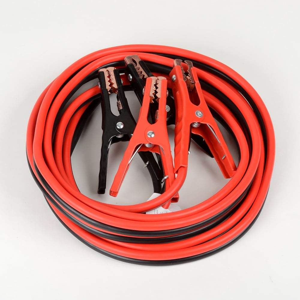 16' x 4-Gauge Booster Cable Jumping Cables Emergency Power Jumper ...