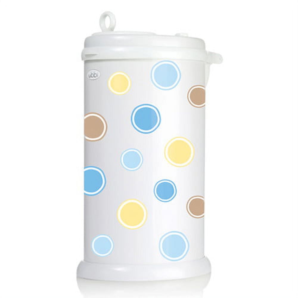 Ubbi Diaper Pail Decals - Blue Bubbles - Walmart.com