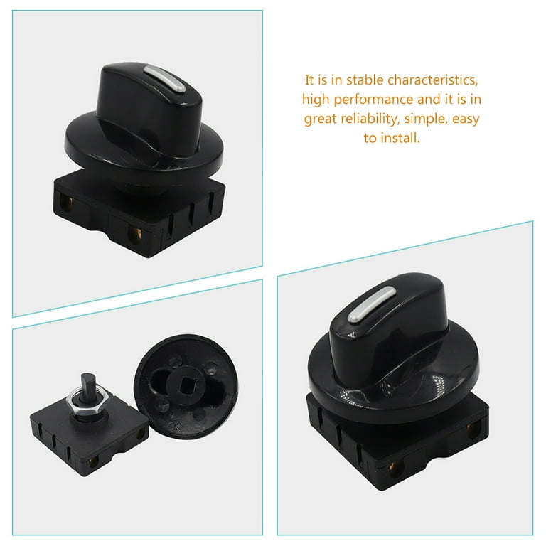 Turn Switch 3 Speed 4 Position Heater Blower Fan Oven Up