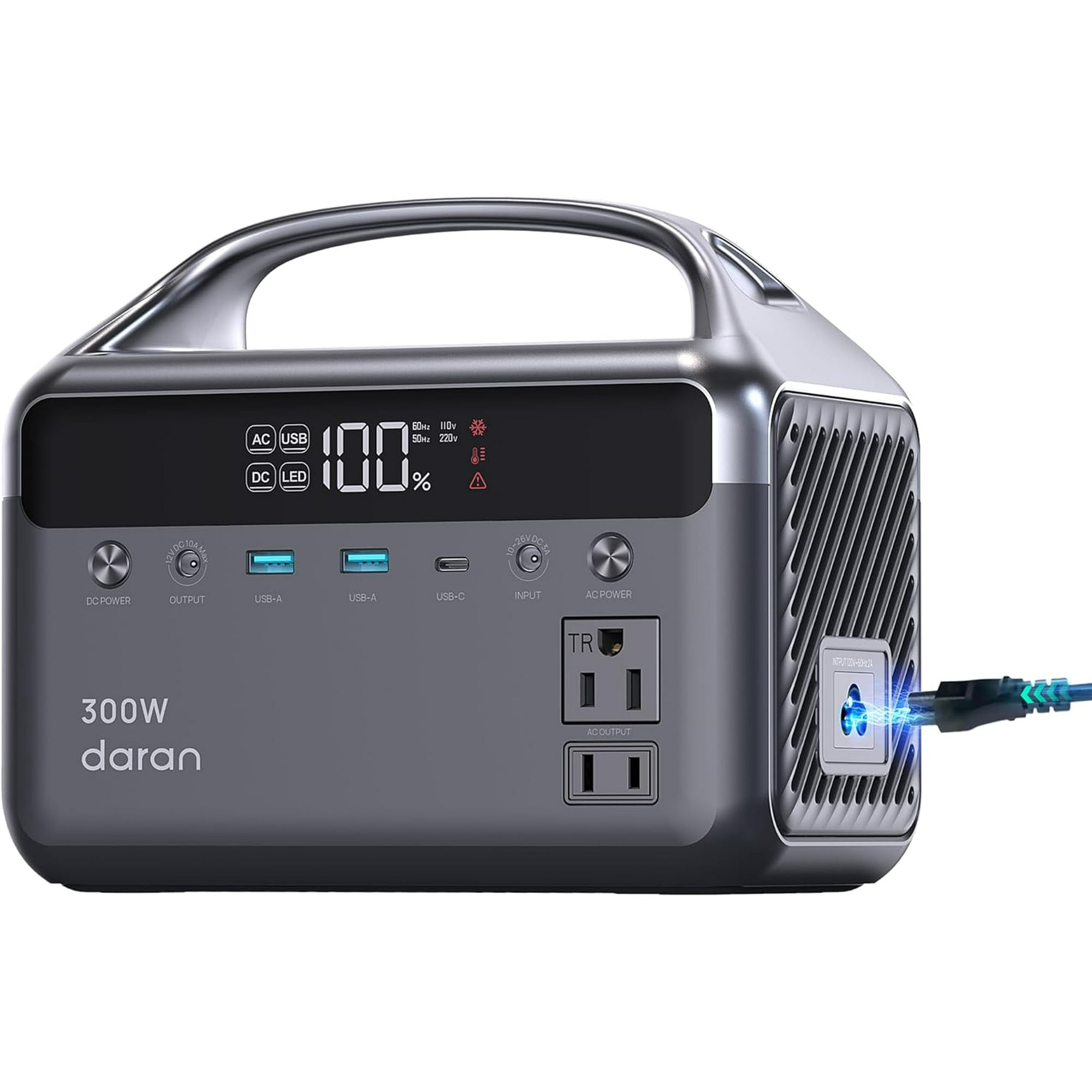 Click here for Daranener Portable Power Station 300w (600w Surge)... prices
