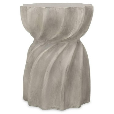 Minimalist Concrete Outdoor Side Table - Walmart.com