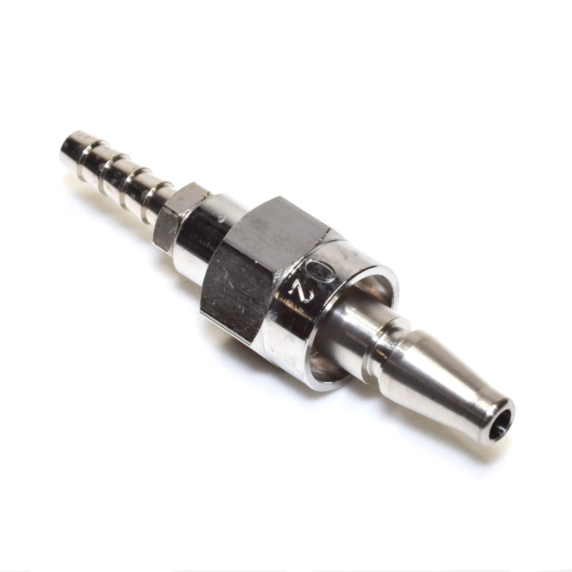 Precision Medical 6111S O2 Schrader Male Coupler - Walmart.com