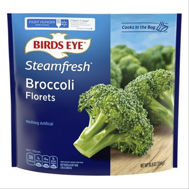 Great Value Organic Frozen Steamable Broccoli Florets, 10 oz - Walmart.com