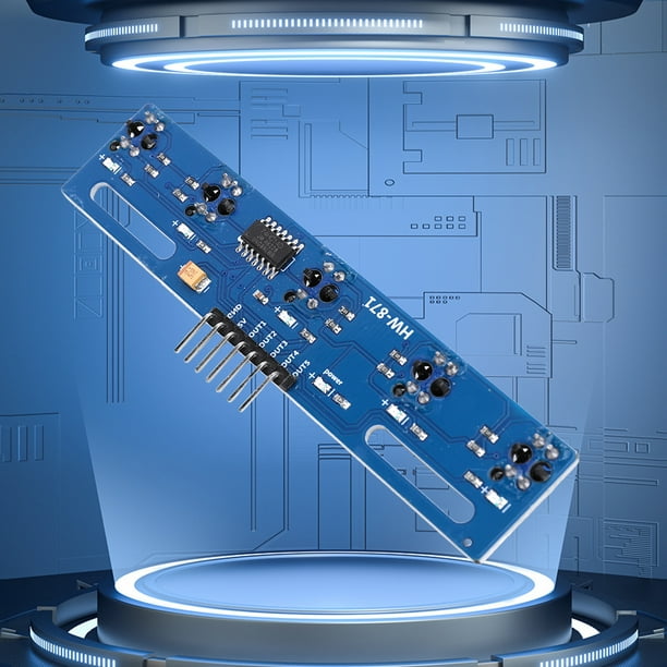 jinnoda 5 Channel IR Infrared Obstacle Avoidance Sensor Module ...