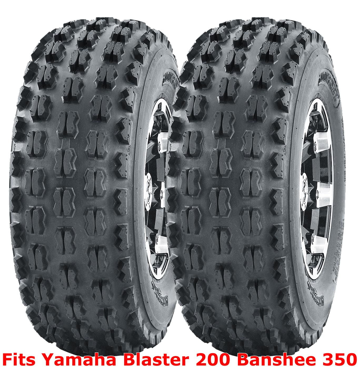 (2) 21x7-10 21x7x10 Yamaha Blaster 200 Banshee 350 front GNCC Racing ...