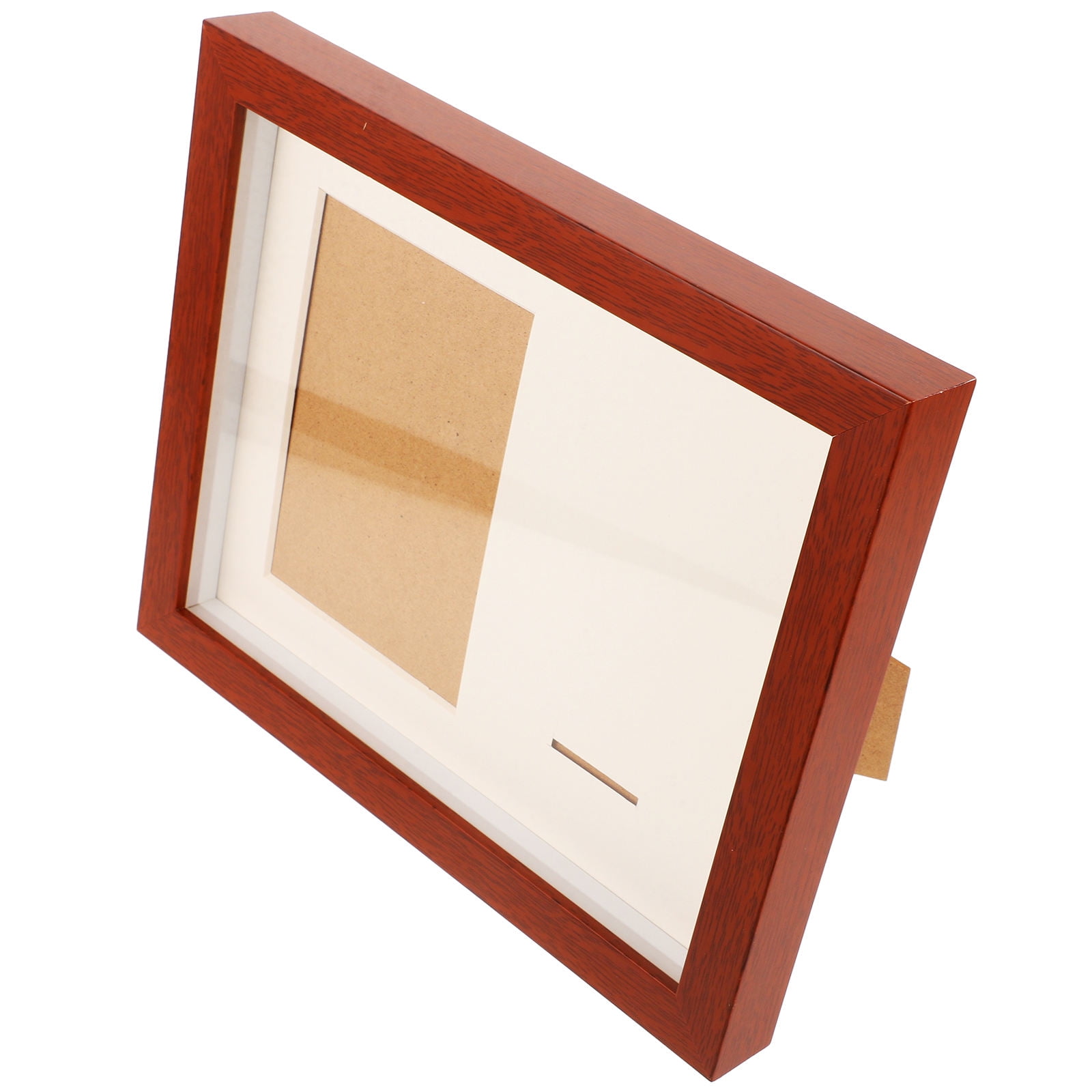 Click here for Runrotoo Match Medal Frame Light Brown Wood Elegan... prices