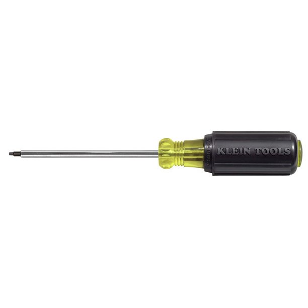 Klein Tools 662 #2 Square Recess Tip Screwdriver with 4 in. Round Shank ...