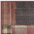 SAFAVIEH Vintage Caolan Geometric Plaid Area Rug, Red/Multi, 8' x 10 ...