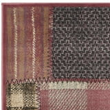 SAFAVIEH Vintage Caolan Geometric Plaid Area Rug, Red/Multi, 8' x 10 ...