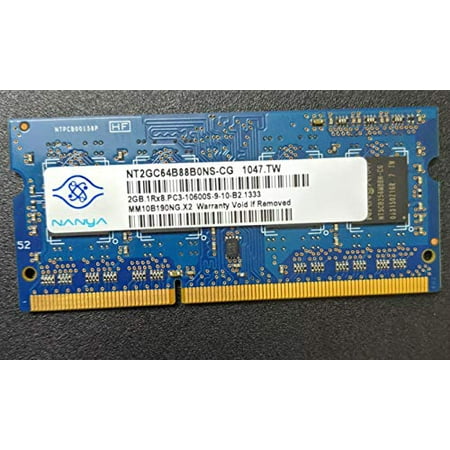 Nanya 2GB 1Rx8 PC3 Memory RAMNT2GC64B88BONS-CG | Walmart Canada