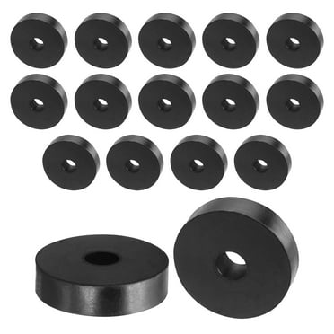 4 Packs Rubber Spacers 50mm OD, 26mm ID, 10mm Height Round Anti ...