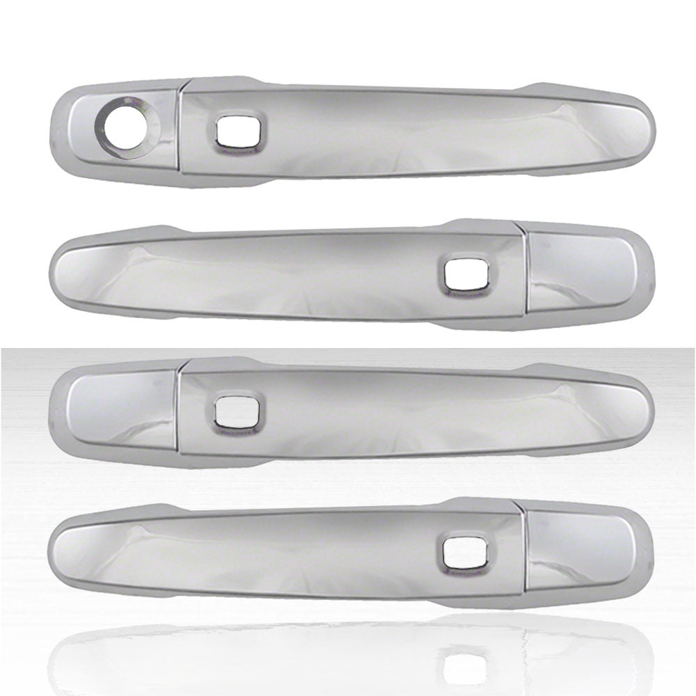 Set of 4 Door Handle Covers for 2017-2020 GMC Acadia - Chrome w/Smart ...