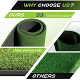 axGear Premium Golf Hitting Mat, Swing Grass Training, Indoor Outdoor ...