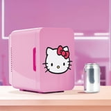 Hello Kitty Pink 6 Can AC Mini Fridge Thermoelectric Cooler 4 Litre ...