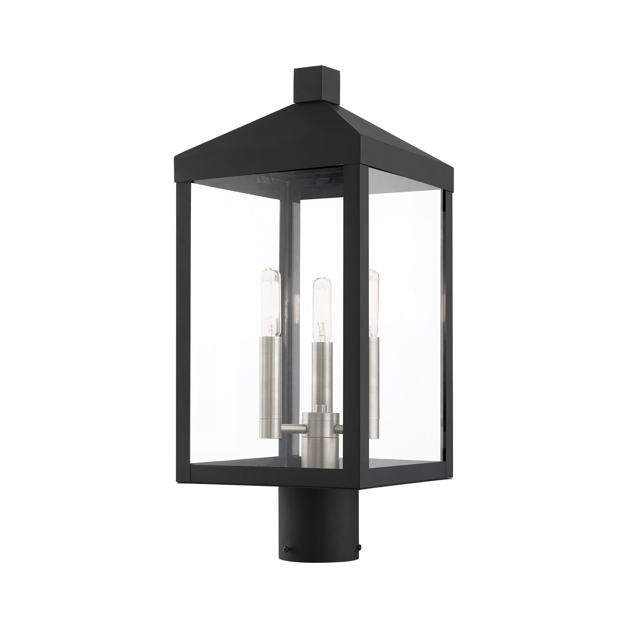 20592-04-Livex Lighting-Nyack - Three Light Outdoor Post Top Lantern ...