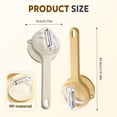 2pcs Stainless Steel Double-Sided Vegetable Peeler with Peel Catcher ...