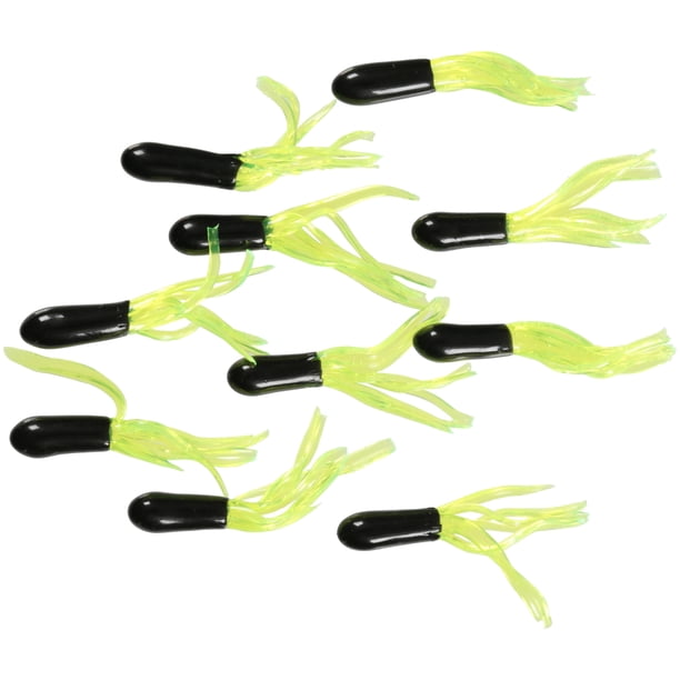 Creme Mini Tails Lures 10 Pack, Black Chart - Walmart.com - Walmart.com