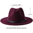 Bainana Jazz Hat For Women Men Adjustable Soft Retro French Style Sun ...