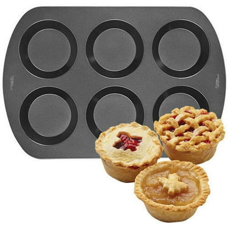 Wilton 6-Cavity Mini Pie Pan 2105-0486 - Walmart.com
