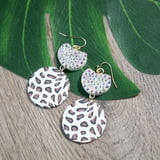 Cousin DIY Cheetah Polymer Clay Jewelry Accent, 1 Pair Each - 8 Packs ...