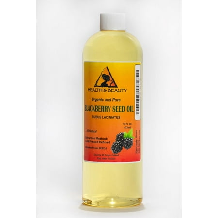 Blackberry seed oil refined organic carrier cold pressed premium 100% ...