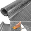 Tonchean 16.5ft x 3.3ft Heavy Duty Garage Floor Mat, Diamond Plate Thickened Rubber Non-Slip ...