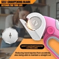 ZEITE 4V Cordless Electric Scissors Cardboard Cutter with 2 x Blades,1 ...