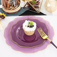 120 count Clear Plastic Plates - Party Disposable Plastic Plates ...