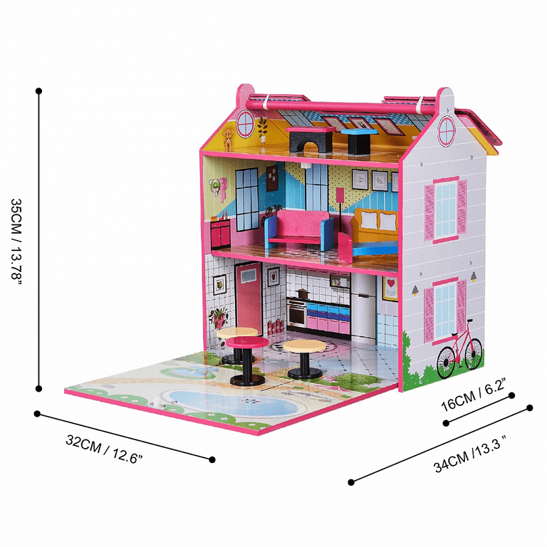 Carry home dollhouse store