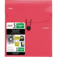 Five Star 5-Pkt Expanding File w Removable Files, Red - Walmart.com