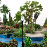 5 Pcs Model Garden Light Ornament Landscape Decor Outdoor Lantern Small ...