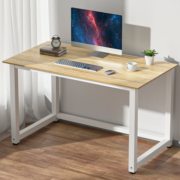 Hoffree 43 inch Computer Desk Home Writing Desk Office Furniture ...