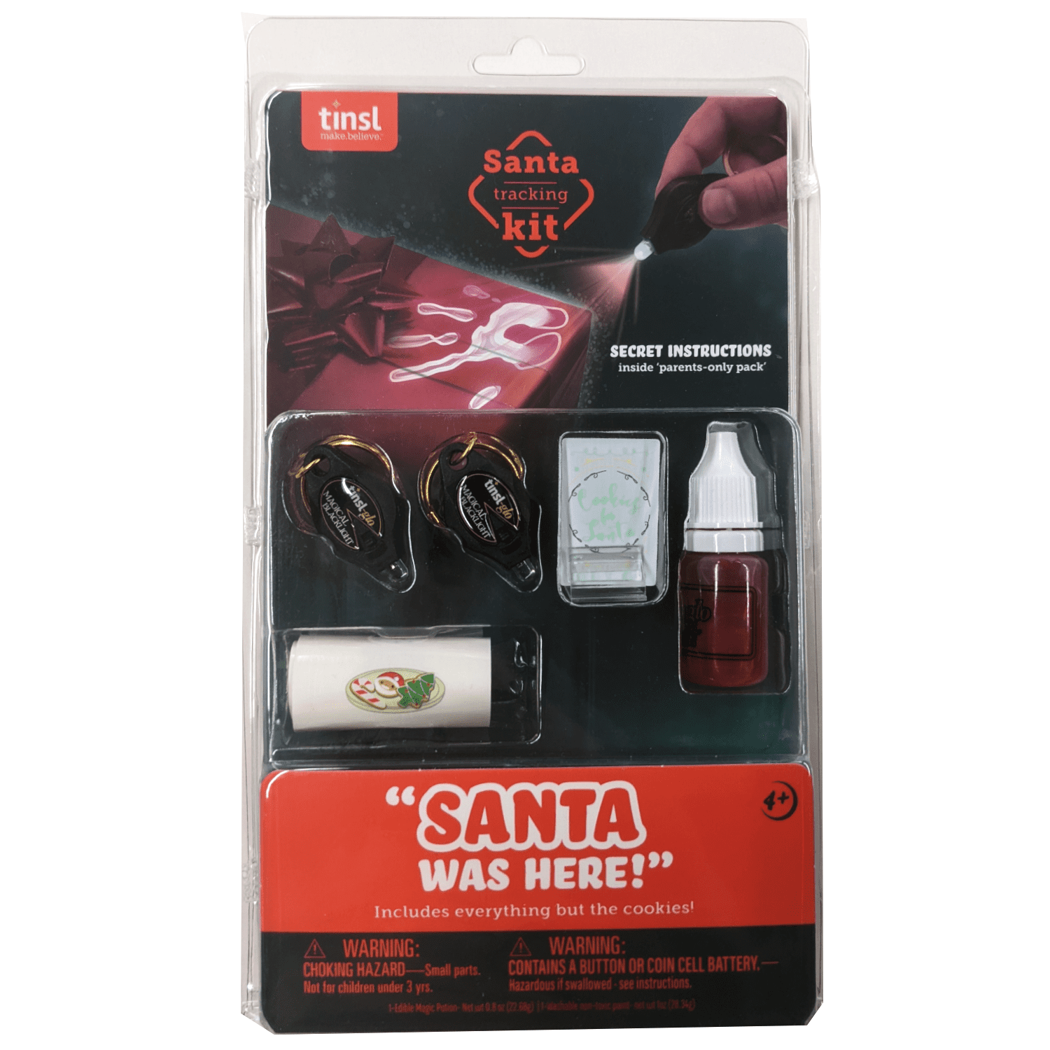 Santa Tracking Kit: Santa Was Here! - Walmart.com