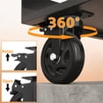 General 4pcs Heavy-Duty 2/3/4/5-Inch Swivel Casters with Brakes, High ...