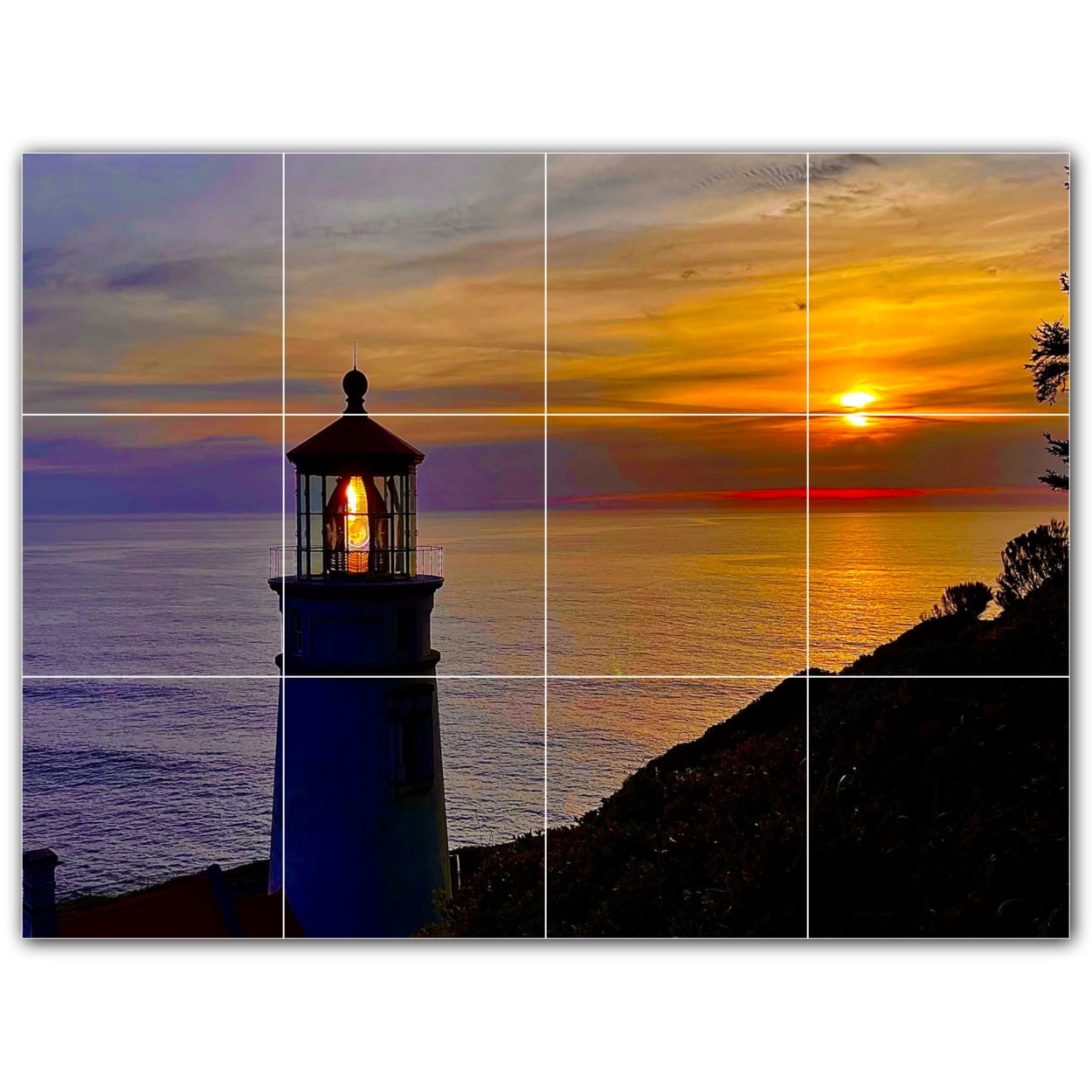 Picture-Tiles.com: Lighthouse Ceramic Tile Wall Mural WAL500832-43XL ...