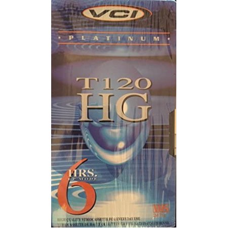 VCI Platinum T120 HG VHS Cassette | Walmart Canada