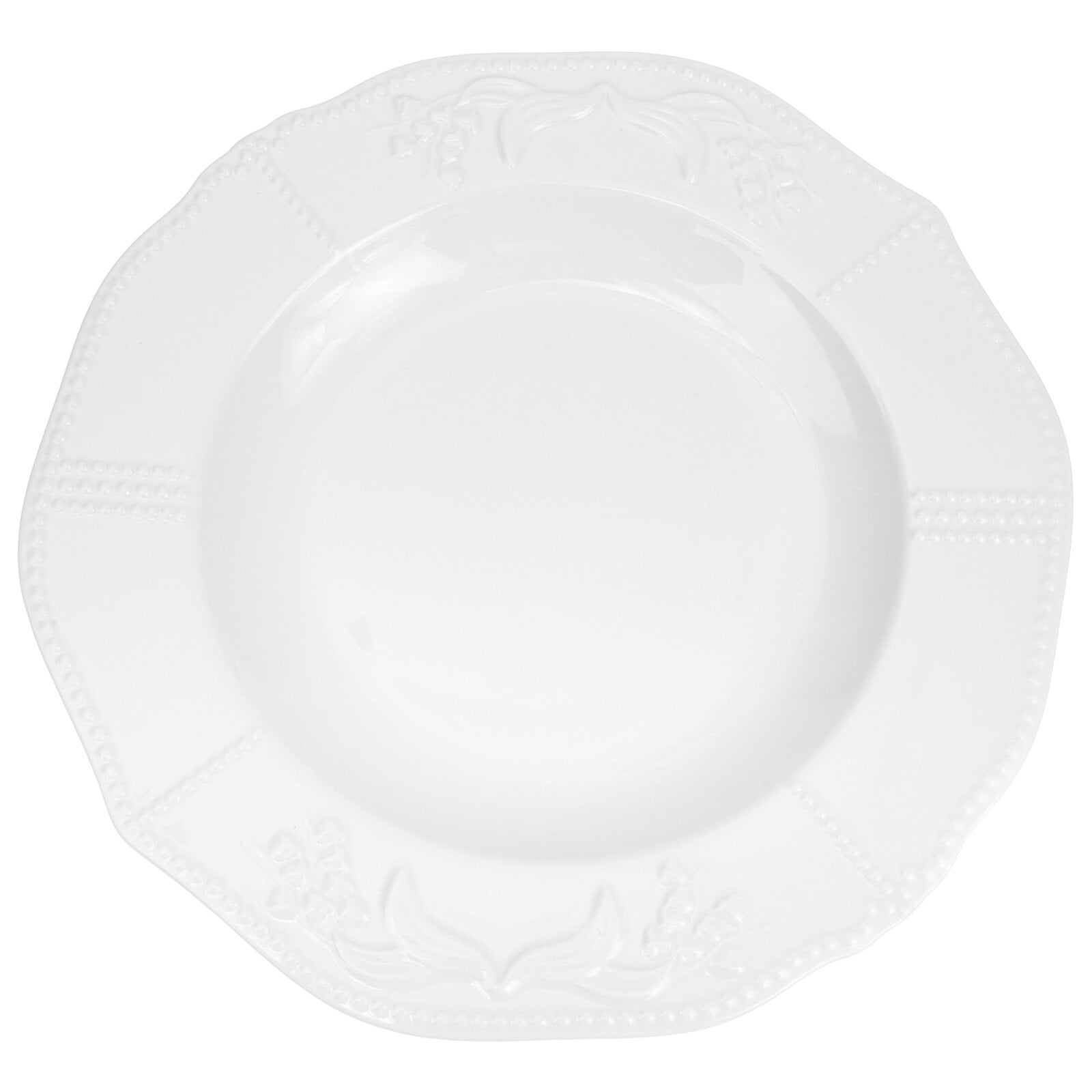 Click here for Etereauty Porcelain Dinner Plate Porcelain Emboss... prices