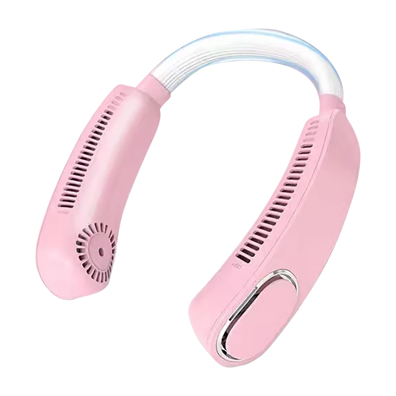 KBKYBUYZ Portable USB Neck Fan Hanging Bladeless Neck Cooler 4000 mAh ...