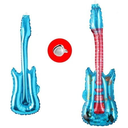Bell Musical Instrument Guitar Foil Balloon Helium Air Balloon Party ...